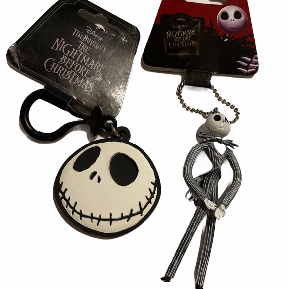 Disney | Other | Disney Nightmare Before Christmas Keychain Bundle ...